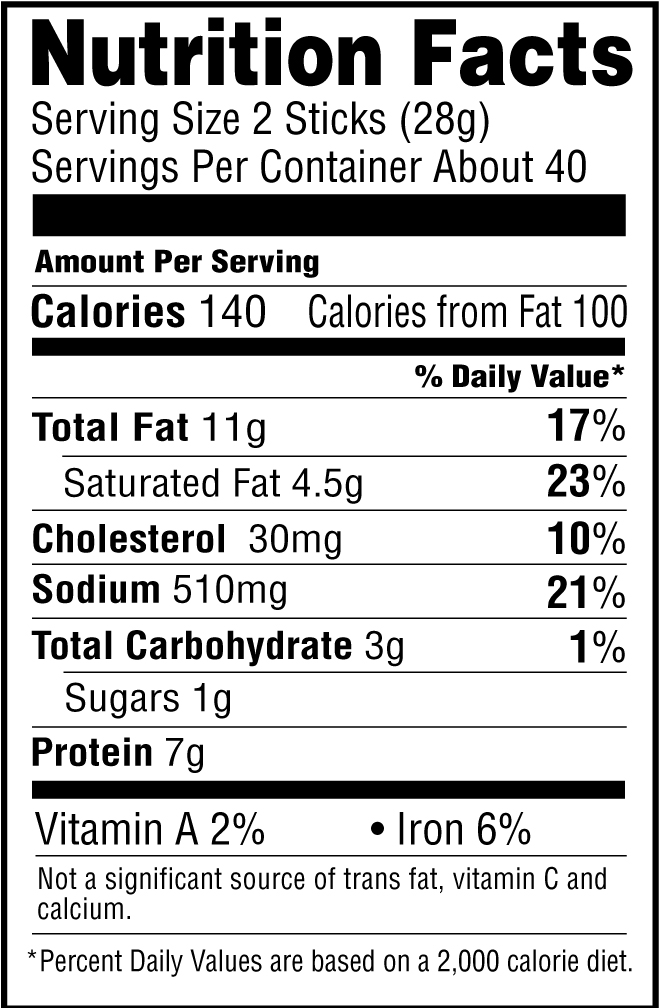 40 oz Beef Sticks – Weaver's Snack Sticks